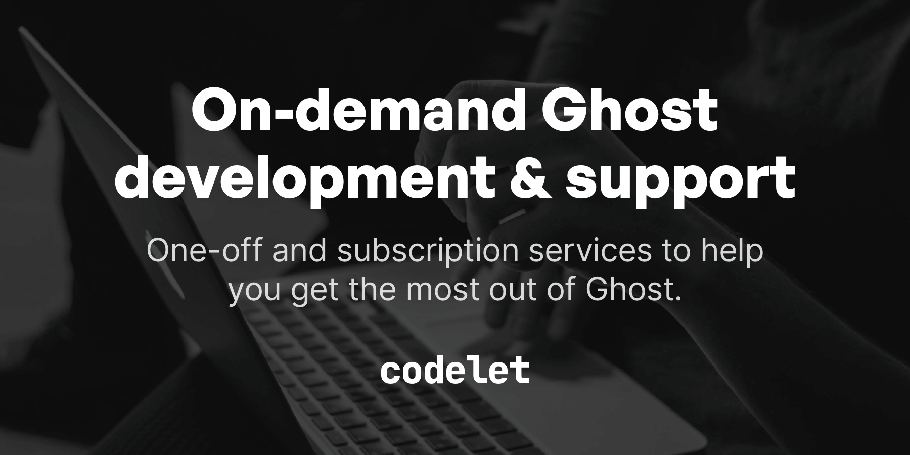 Codelet - Copy & Design for your internet business, on-demand