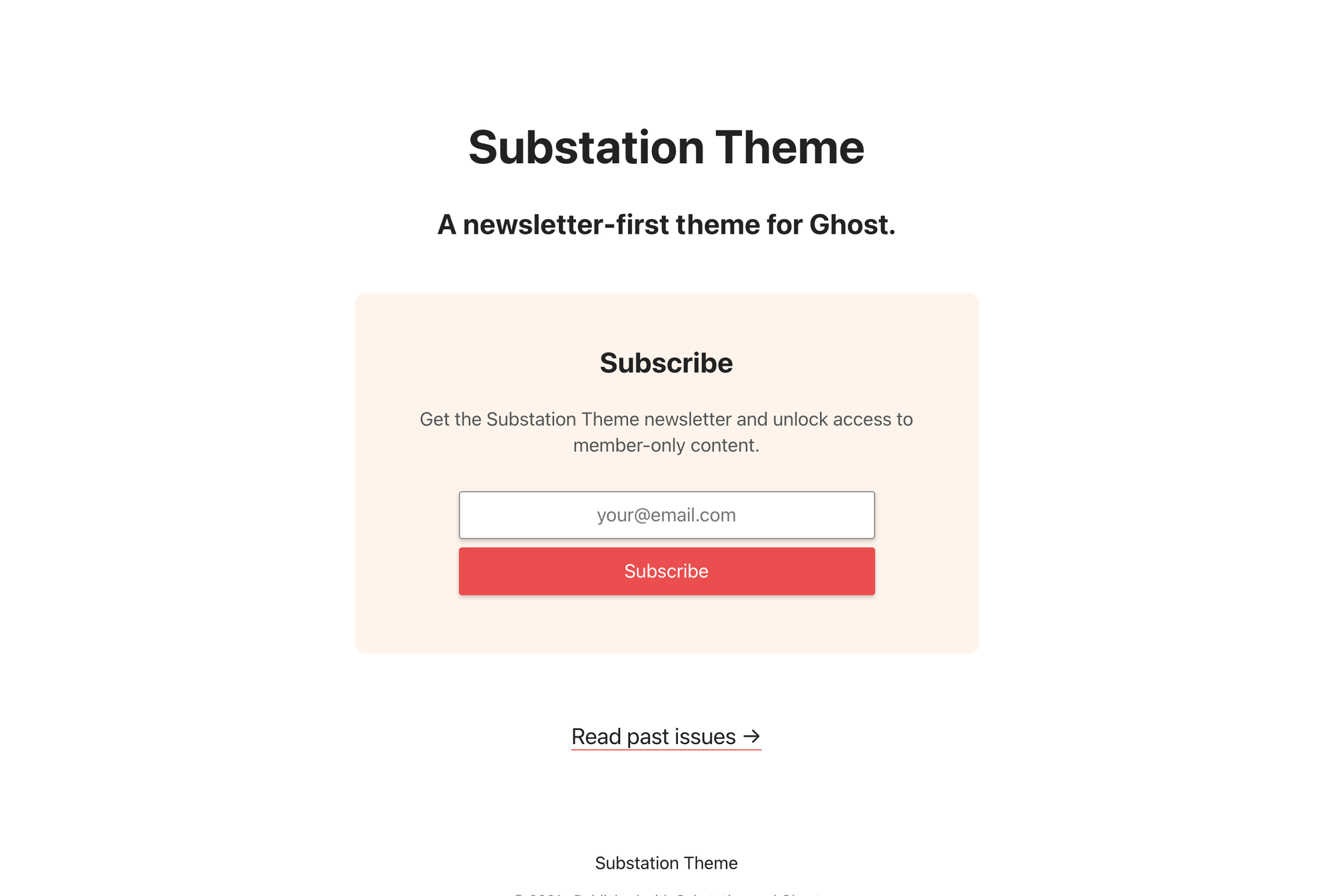 Substation • Codelet