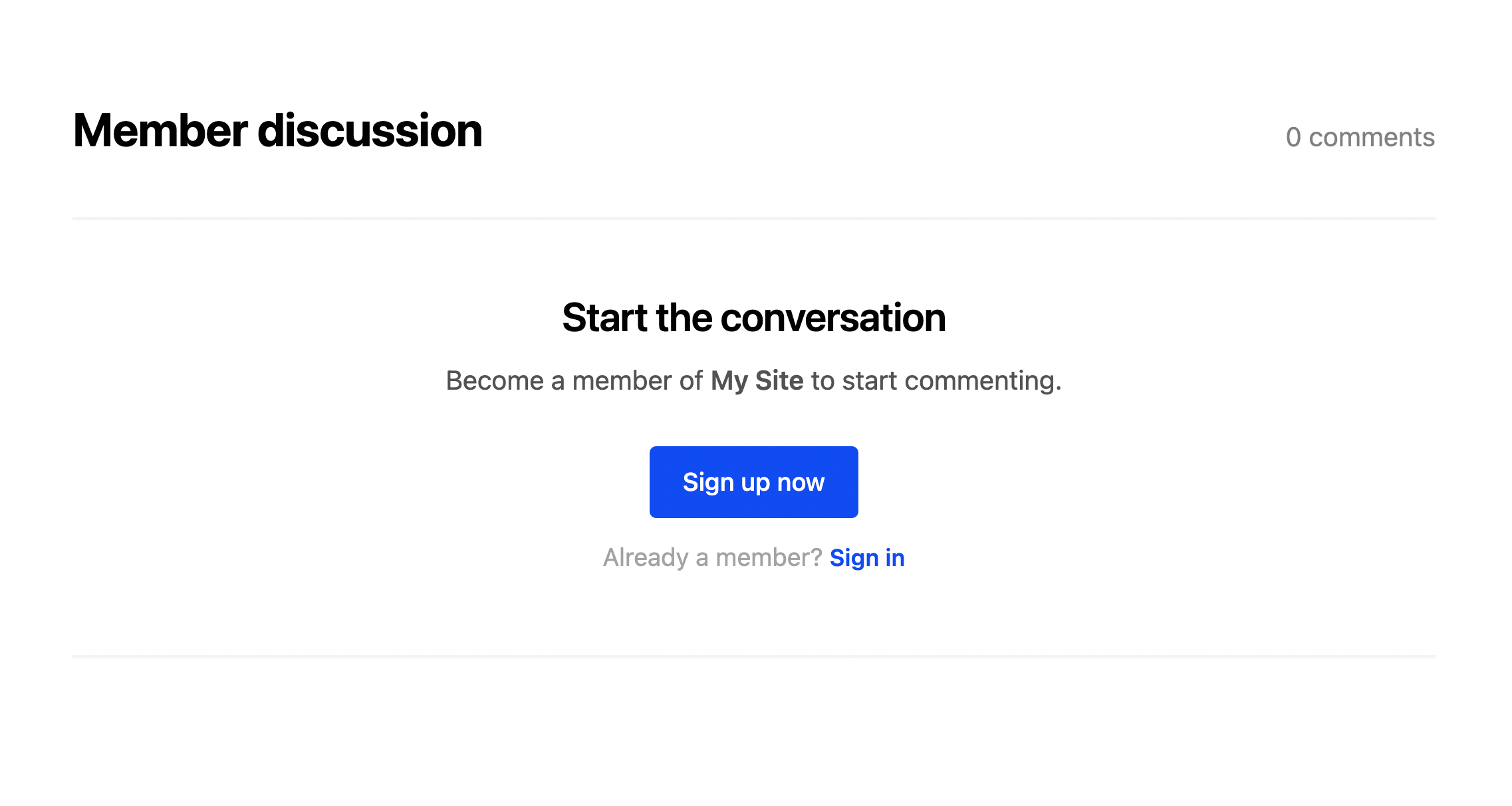 How to add comments to your Ghost site • Codelet